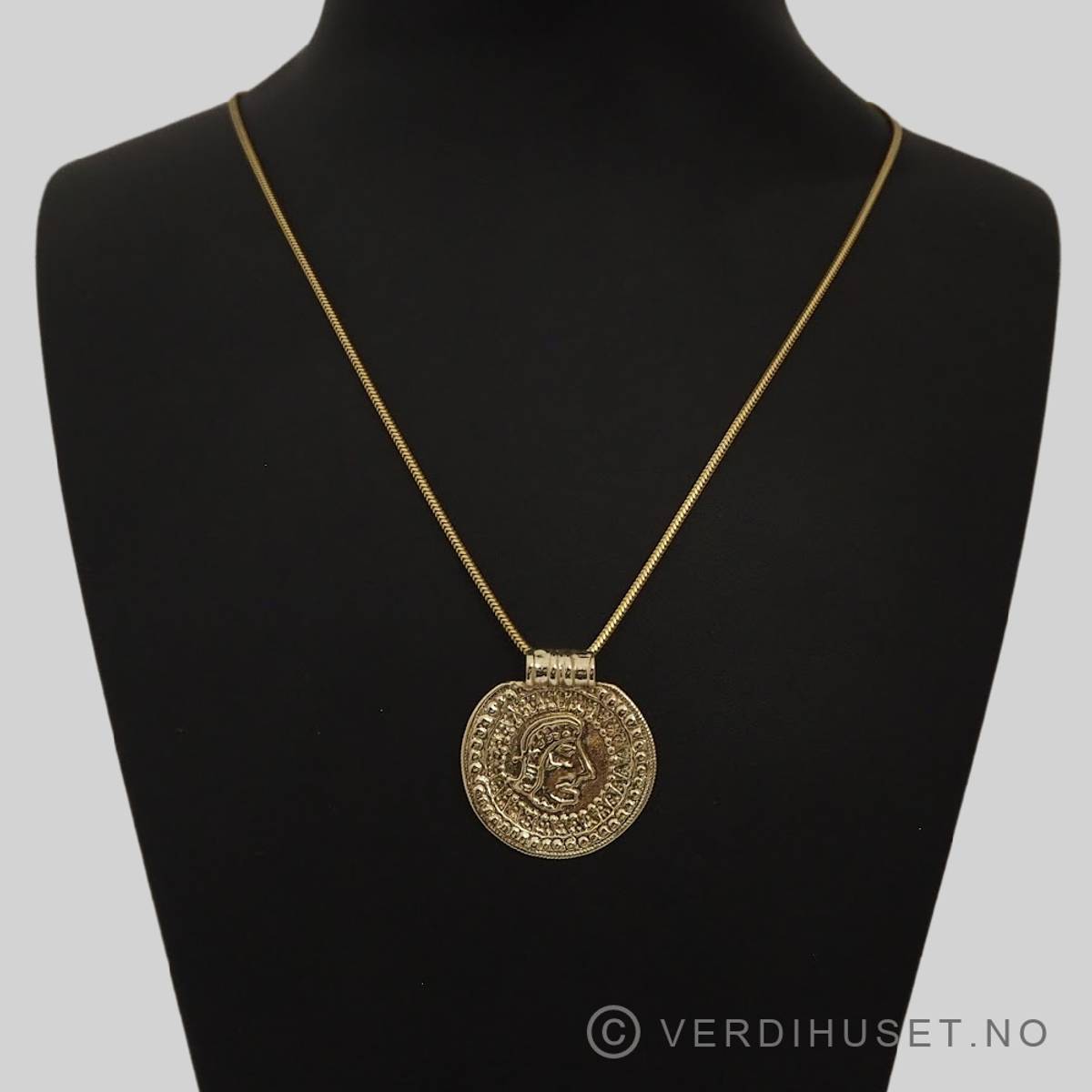 Anheng med kjede i 14 K gull - Snorre - Verdihuset